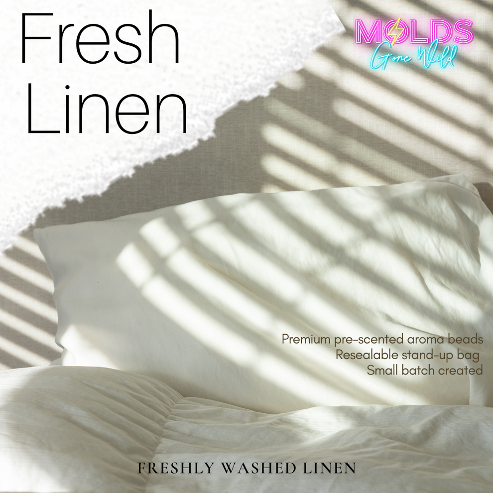 Fresh Linen Prescented Aroma Beads – Molds Gone Wild