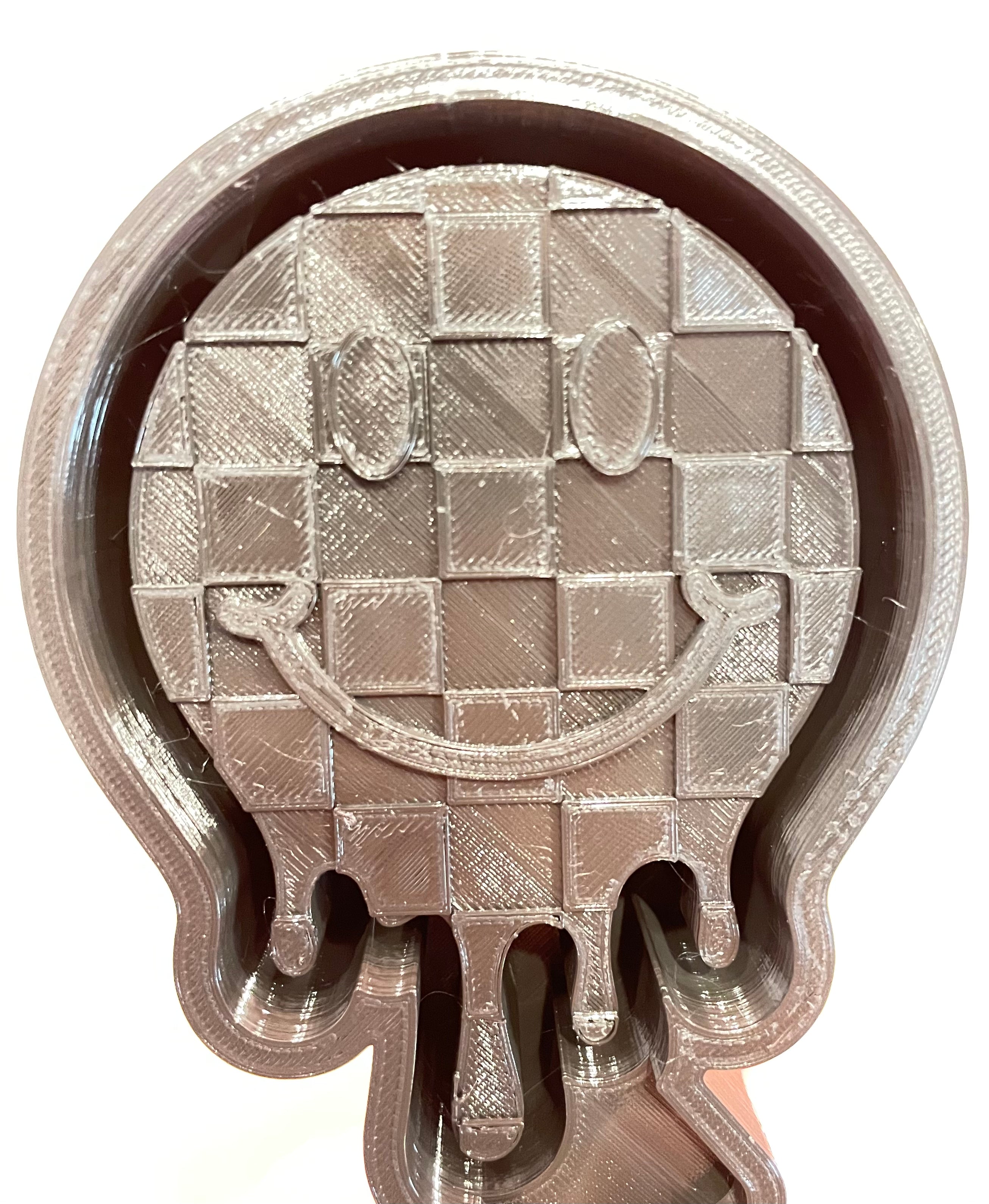 Checkered Smiley Face Mold – Molds Gone Wild