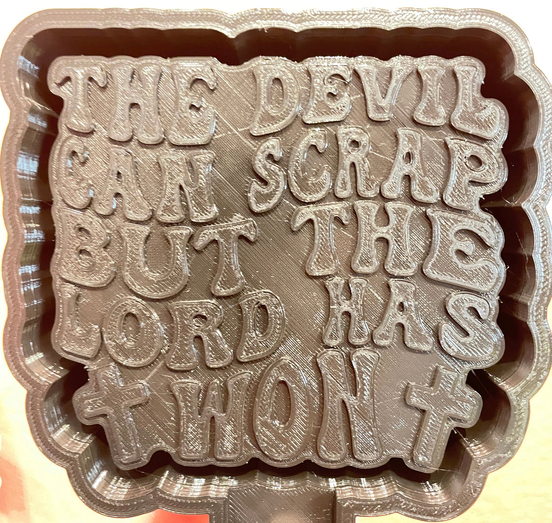 The Devil Can Scrap But The Lord Has Won Mold – Molds Gone Wild