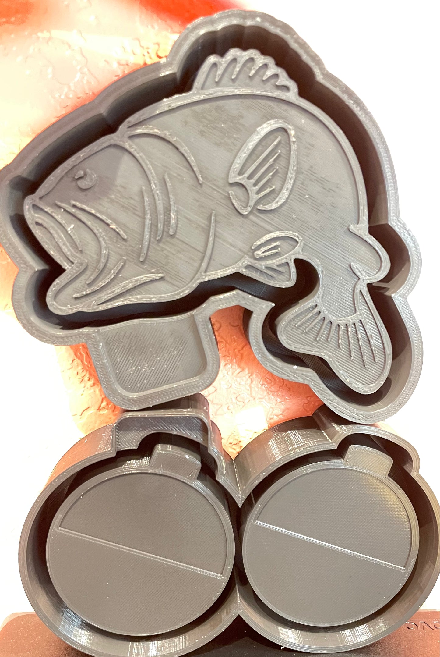 Bass Fish & Fishing Bobber Vent Clip Mold Set – Molds Gone Wild