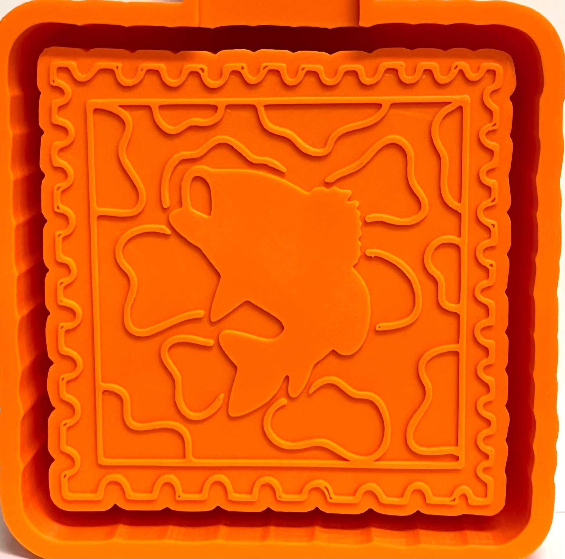 Cutesy Stamp with Camo and Fish Mold – Molds Gone Wild