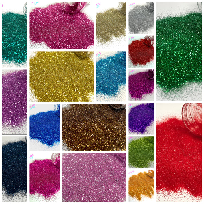 Metallic Fine Glitter - 25 Color Bundle – Molds Gone Wild