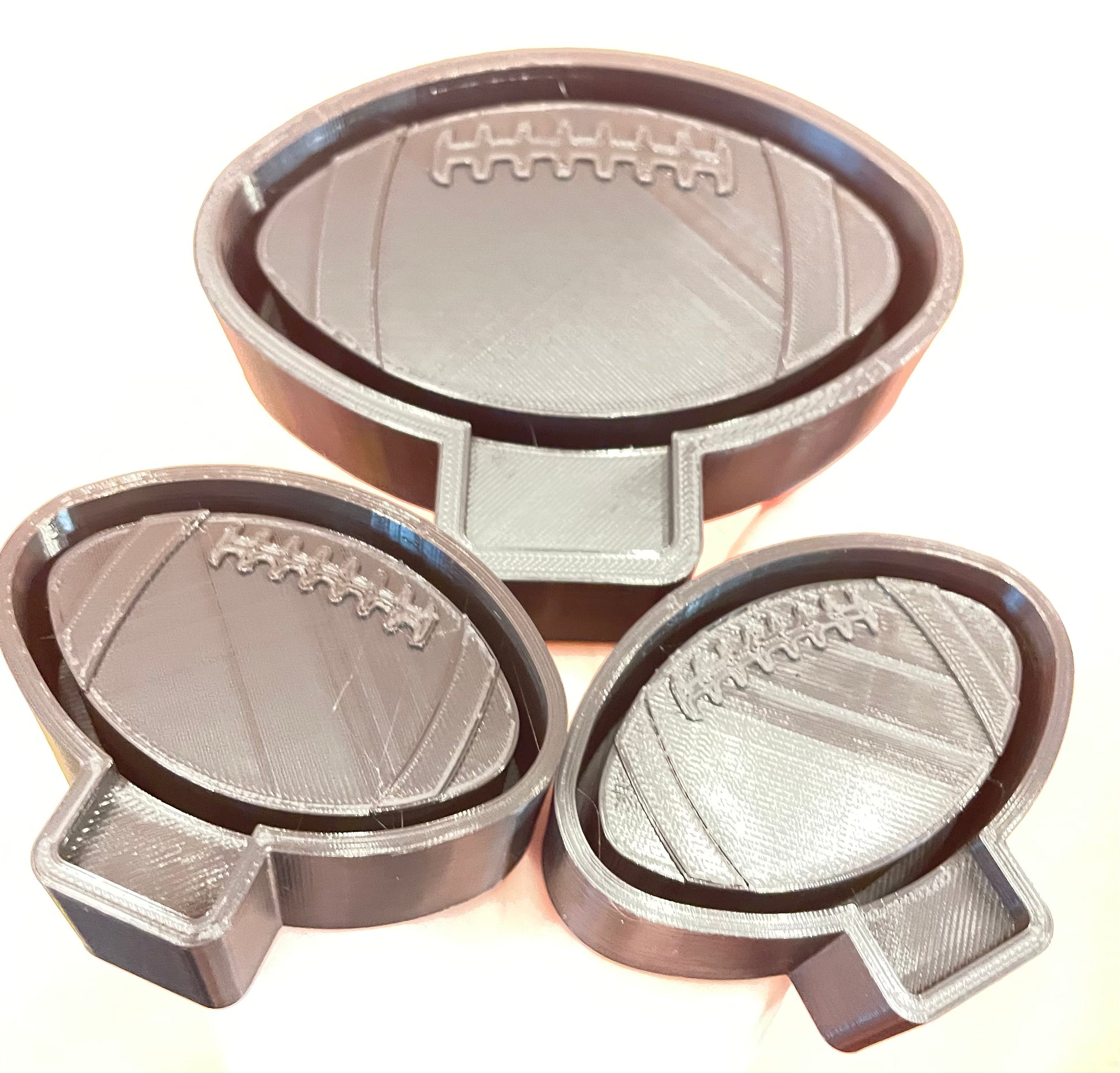 Football Mold & Vent Clip Mold Set – Molds Gone Wild