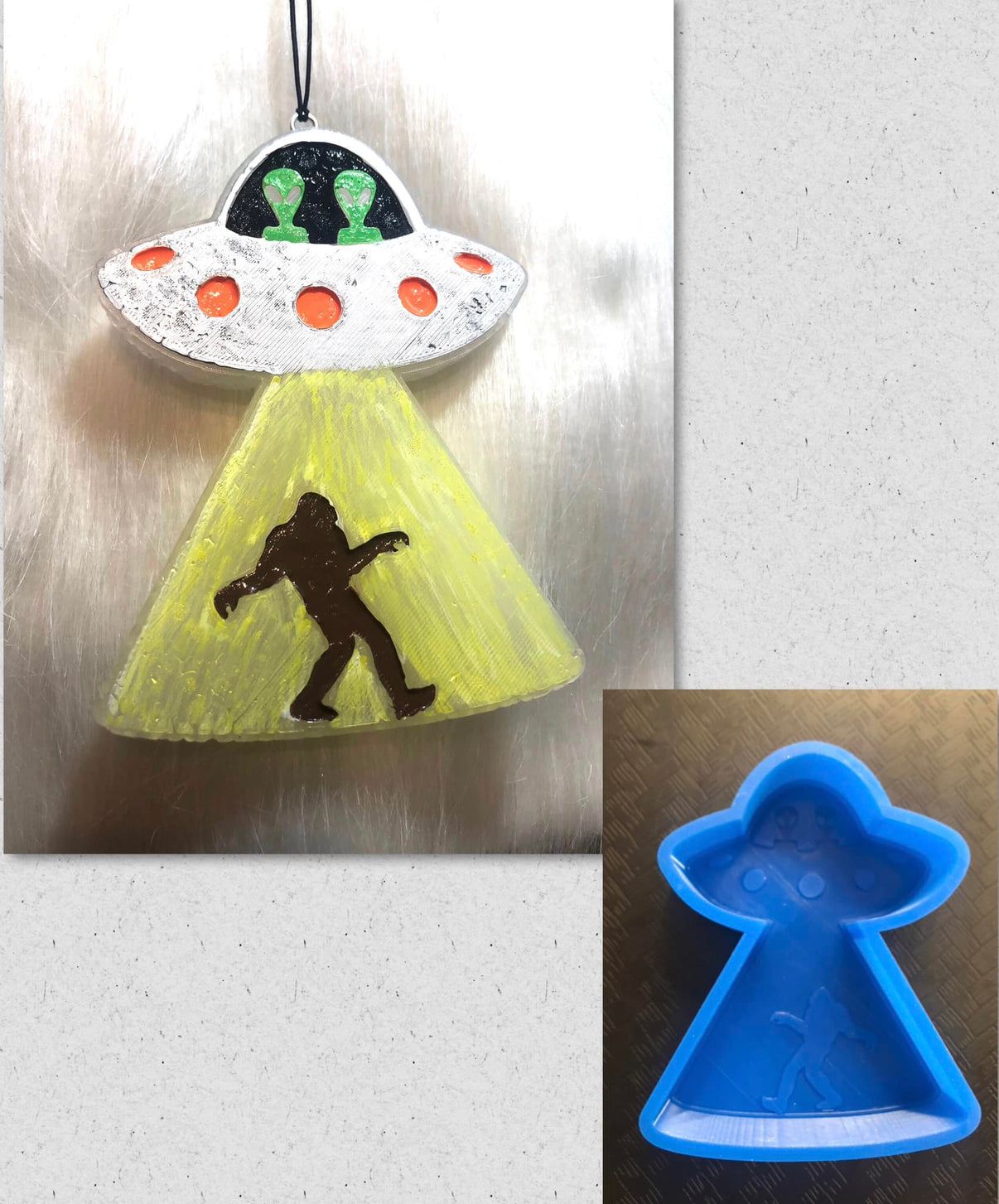 Bigfoot Abducted By Aliens Mold – Molds Gone Wild