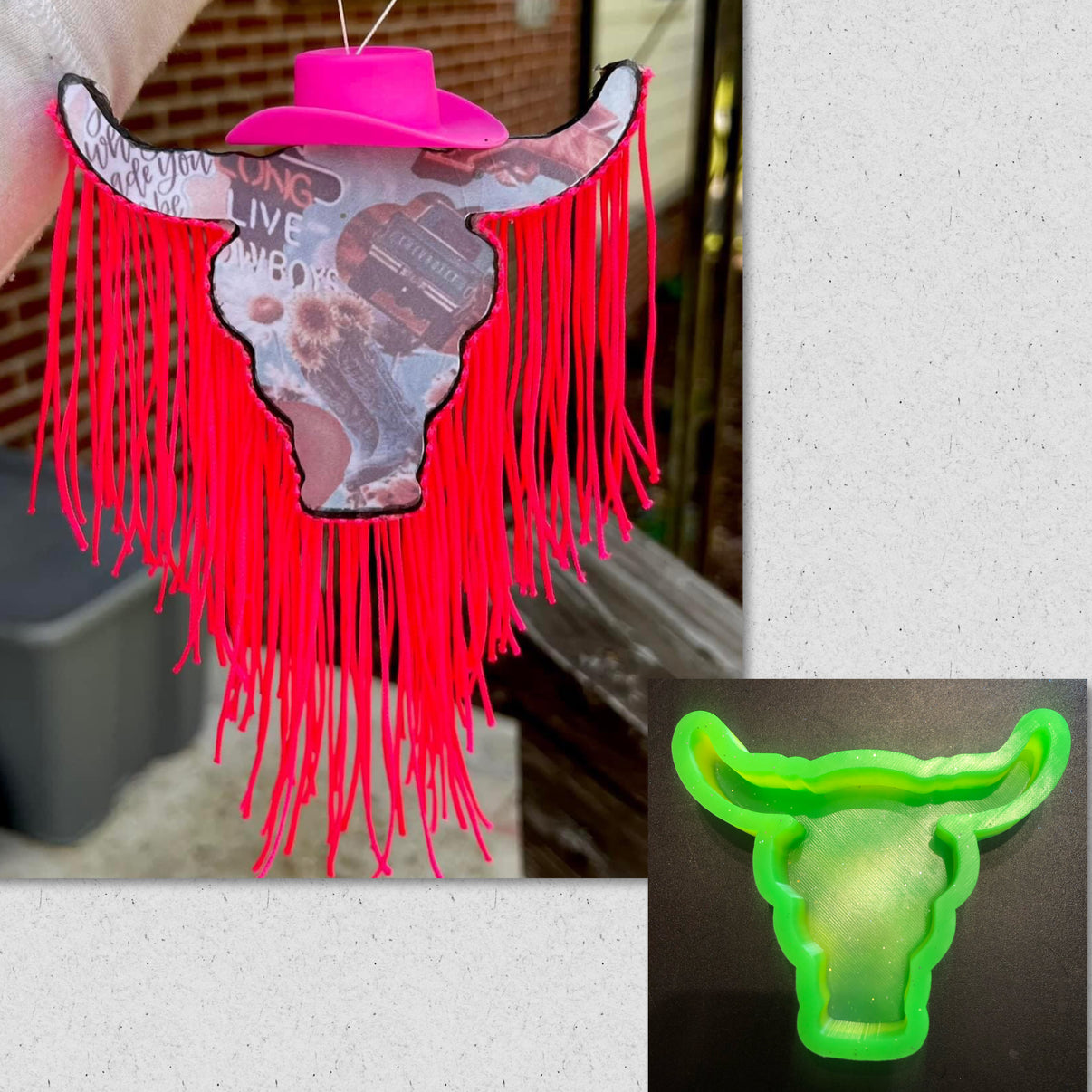 Plain Bull Skull Mold – Molds Gone Wild